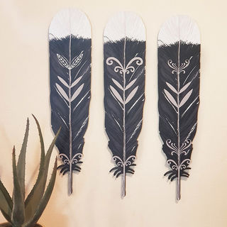 Huia Feather Set of 3