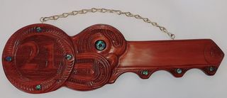 Hand Carved 21st Keys