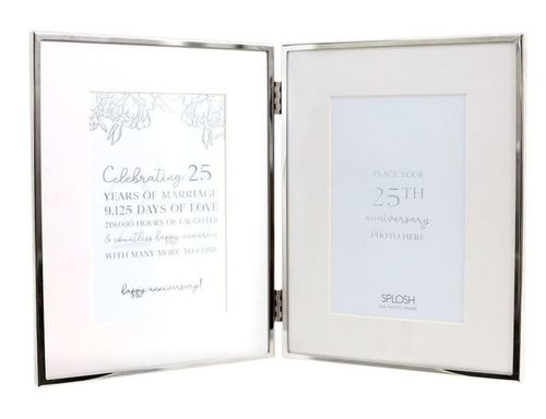 Silver Anniversary Photo Frame